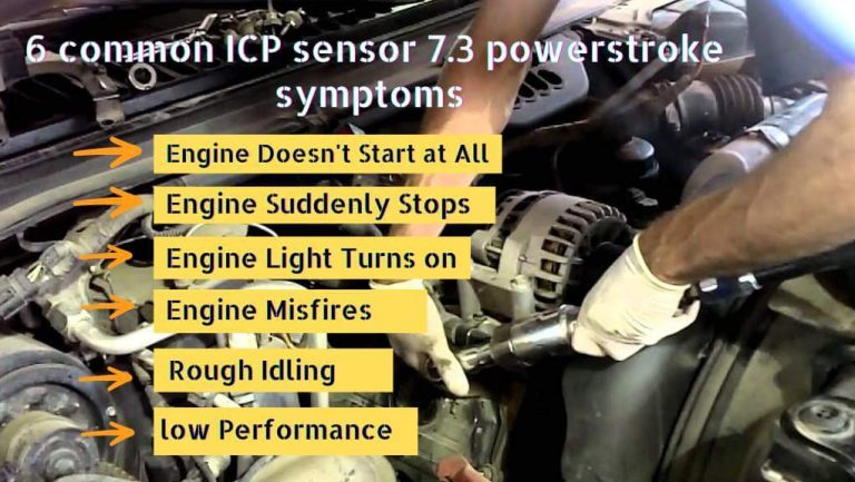 5 Common ICP Sensor 7.3 Powerstroke Symptoms (Fix Guide)